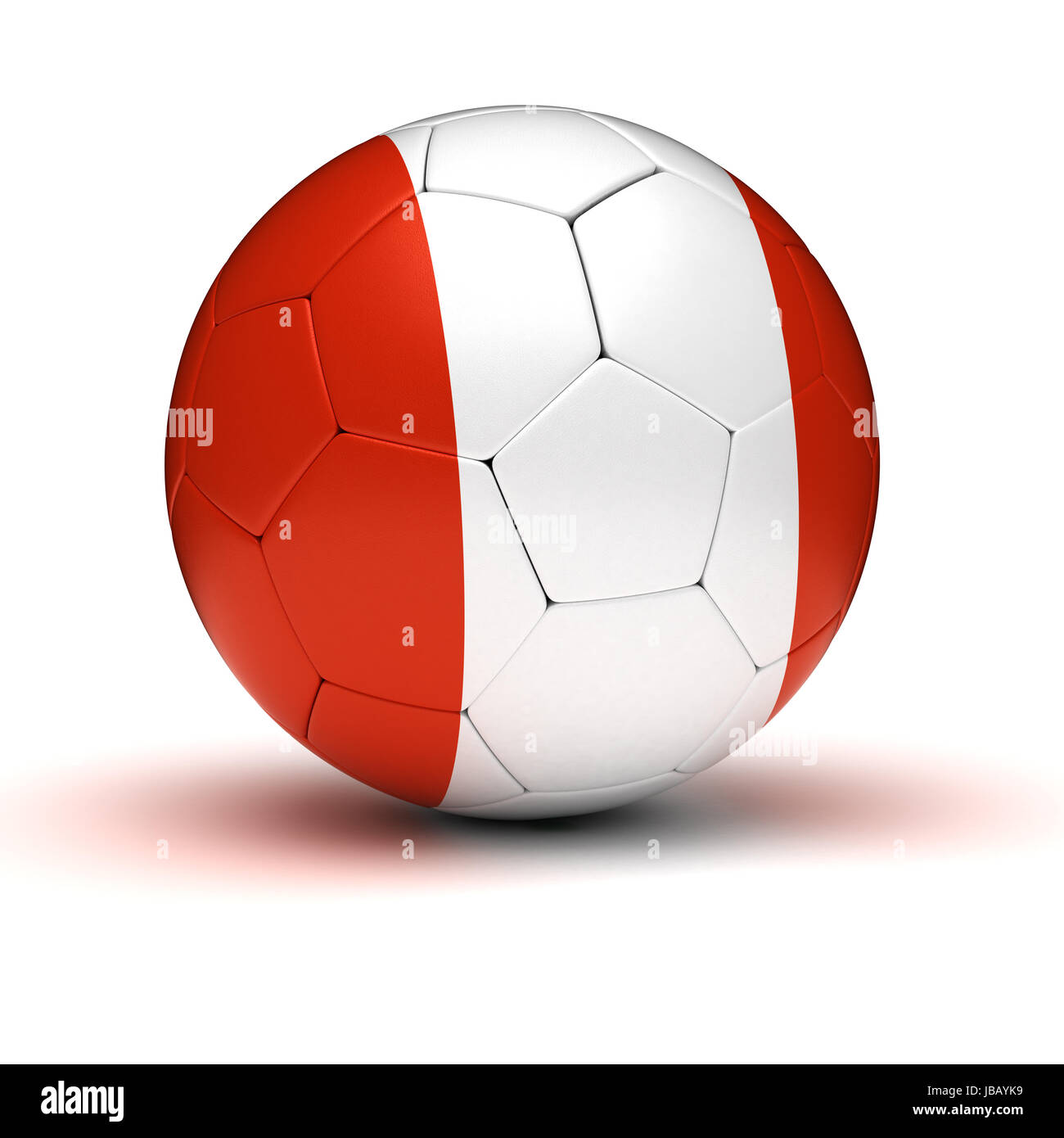 Peruvian Football (isolated with clipping path Stock Photo - Alamy
