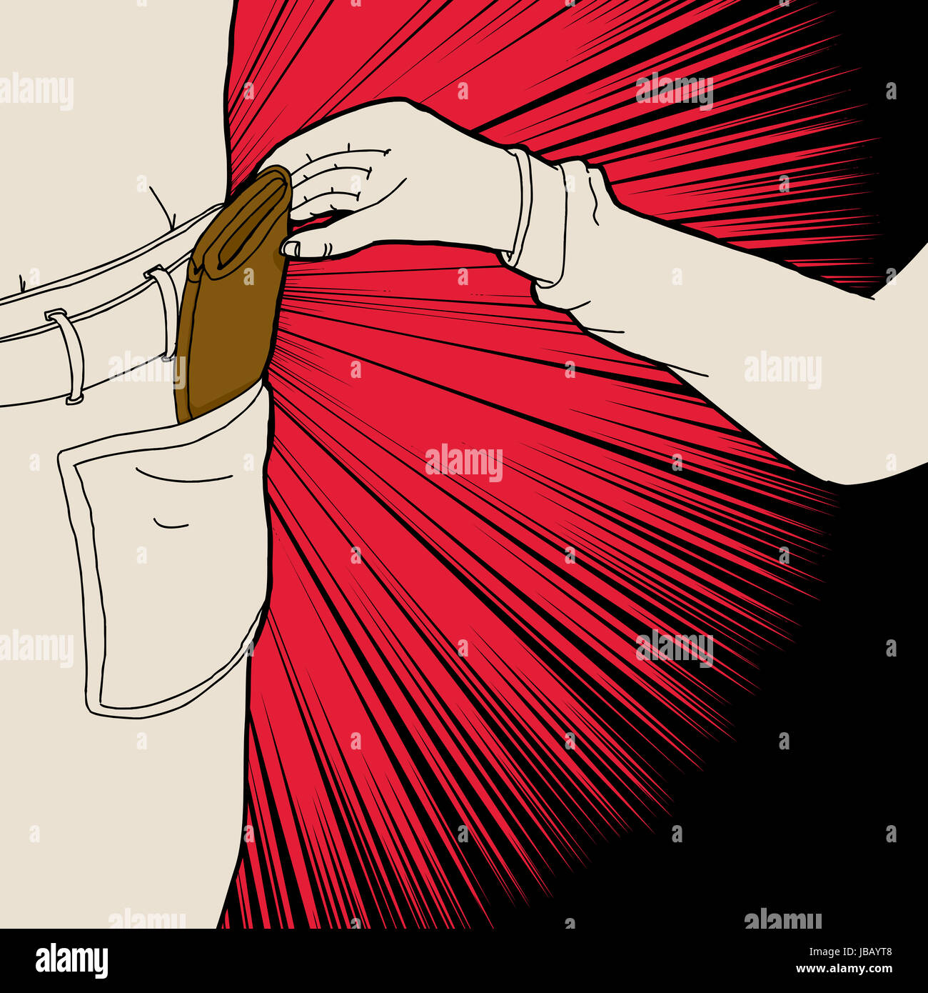 Pickpocketer hi-res stock photography and images - Alamy