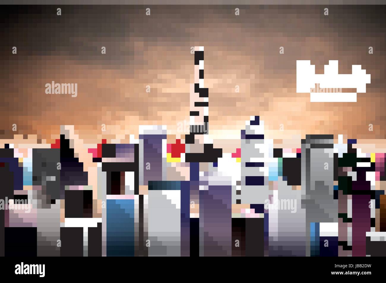 Aerial view top tower Stock Vector Images - Alamy