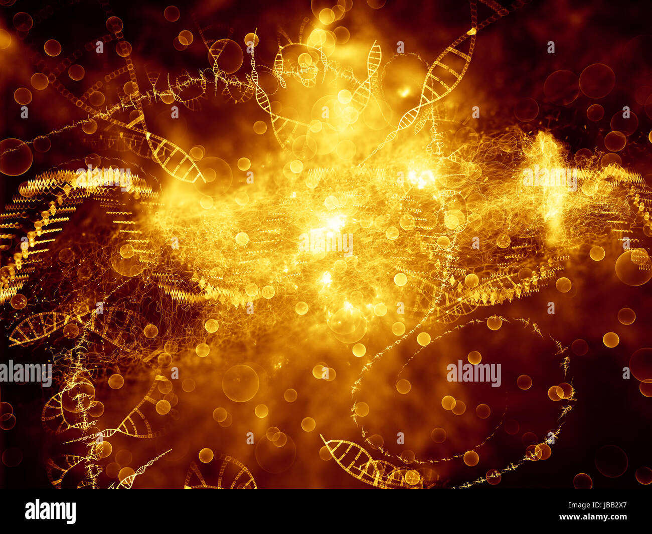 Molecular Dreams series. Creative arrangement of conceptual atoms ...