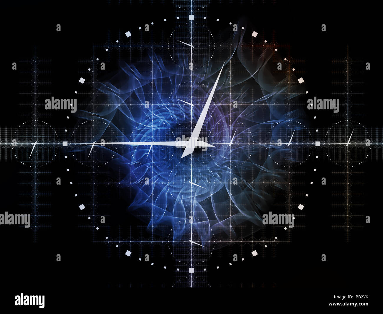 Time Symmetry series. Interplay of clock and fractal elements on the ...