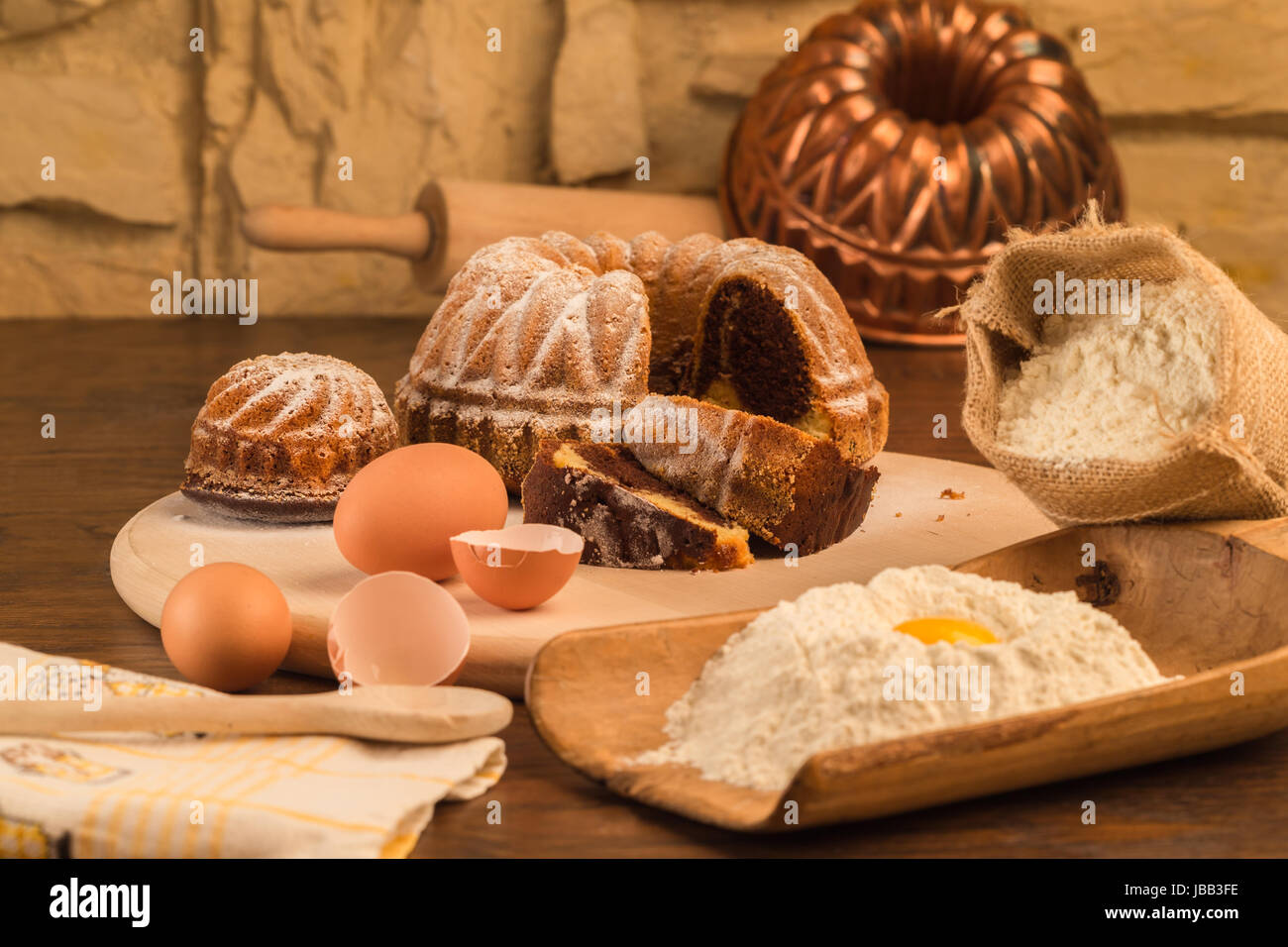 bake a cake Stock Photo - Alamy