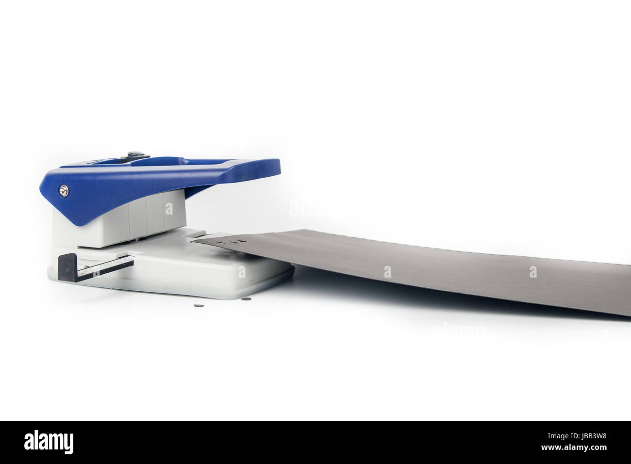 Office Puncher Unit isolated on white background Stock Photo - Alamy
