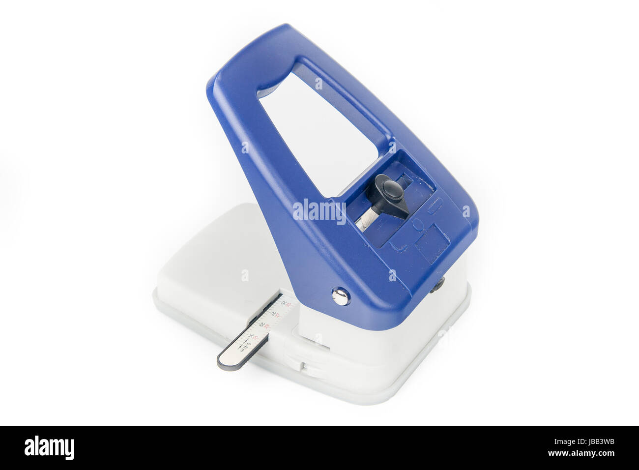 Office Puncher Unit isolated on white background Stock Photo - Alamy