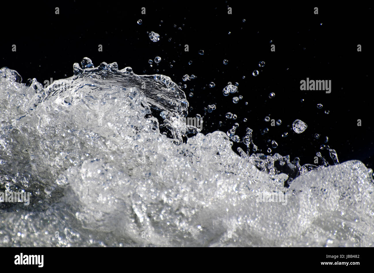 Nature Abstract - Refreshing Water Splash Stock Photo - Alamy
