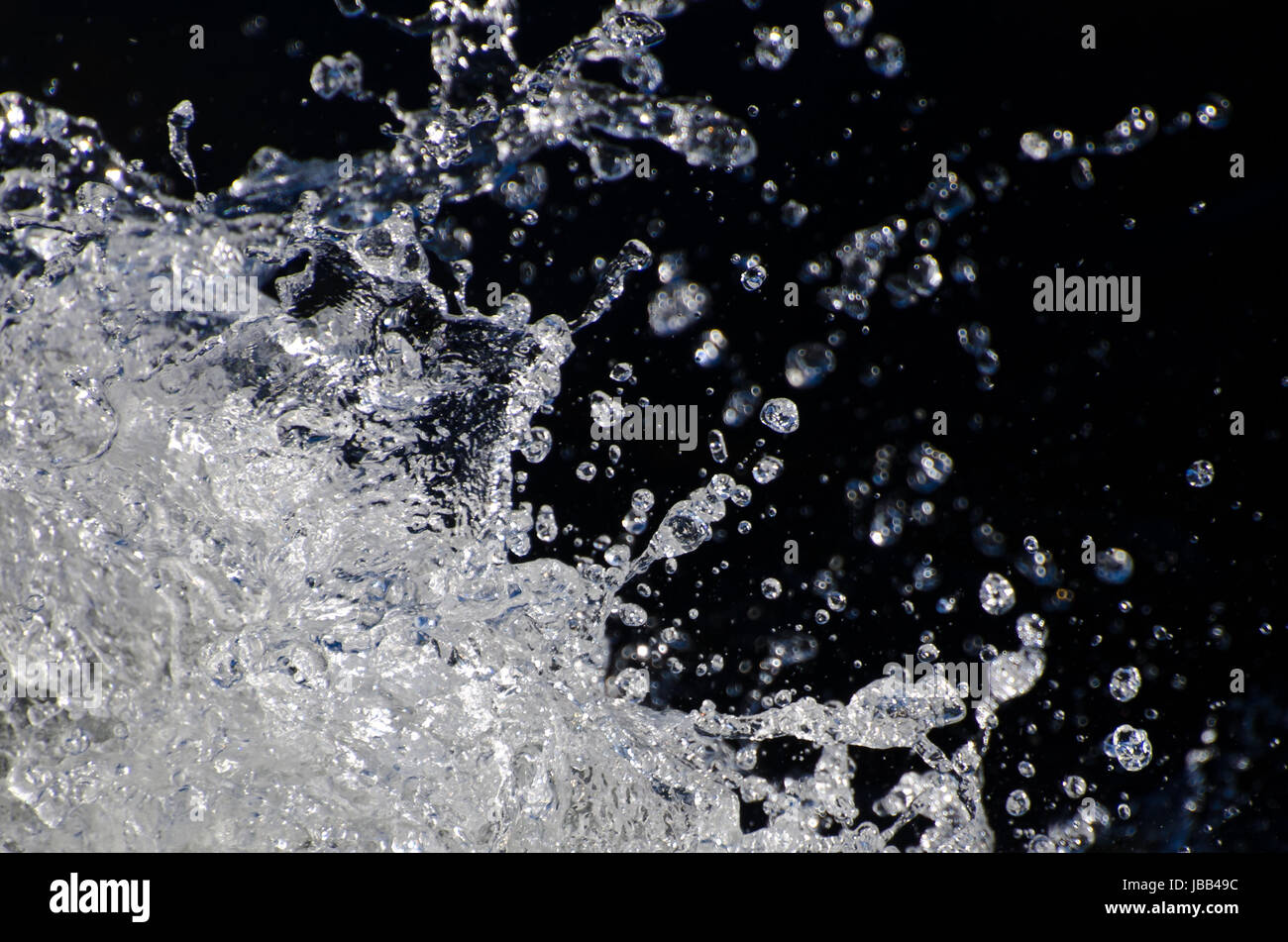 Nature Abstract - Refreshing Water Splash Stock Photo - Alamy