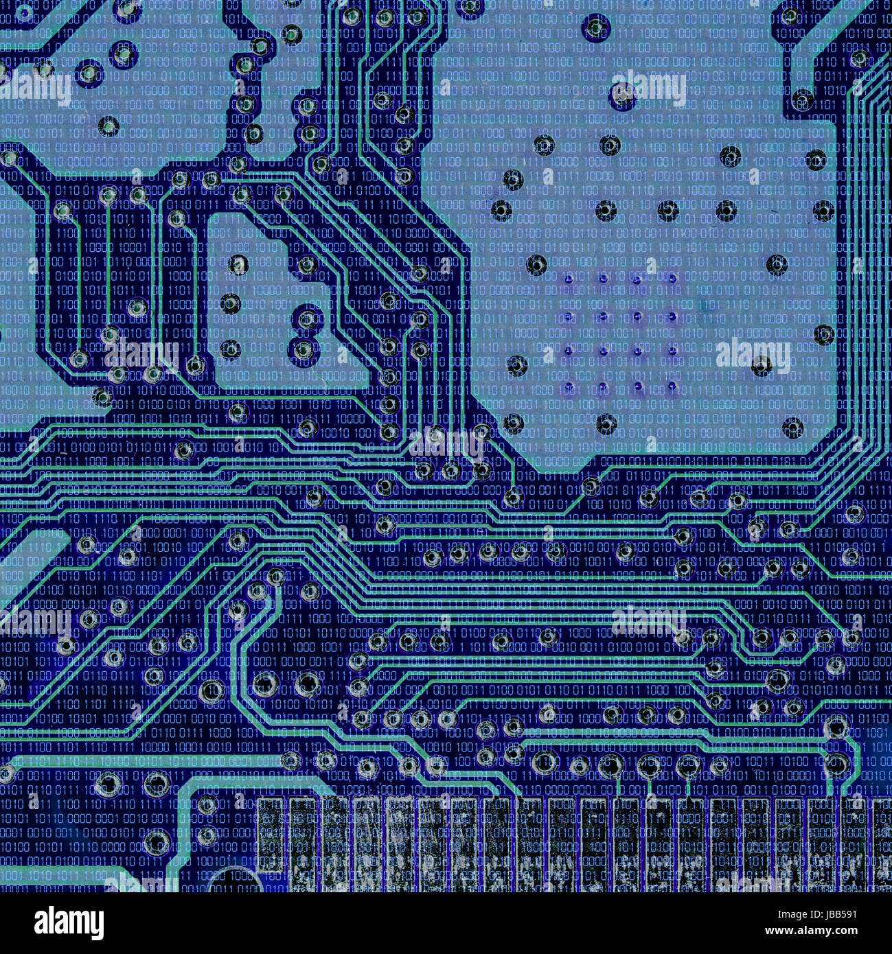 Circuitry binary code hi-res stock photography and images - Alamy