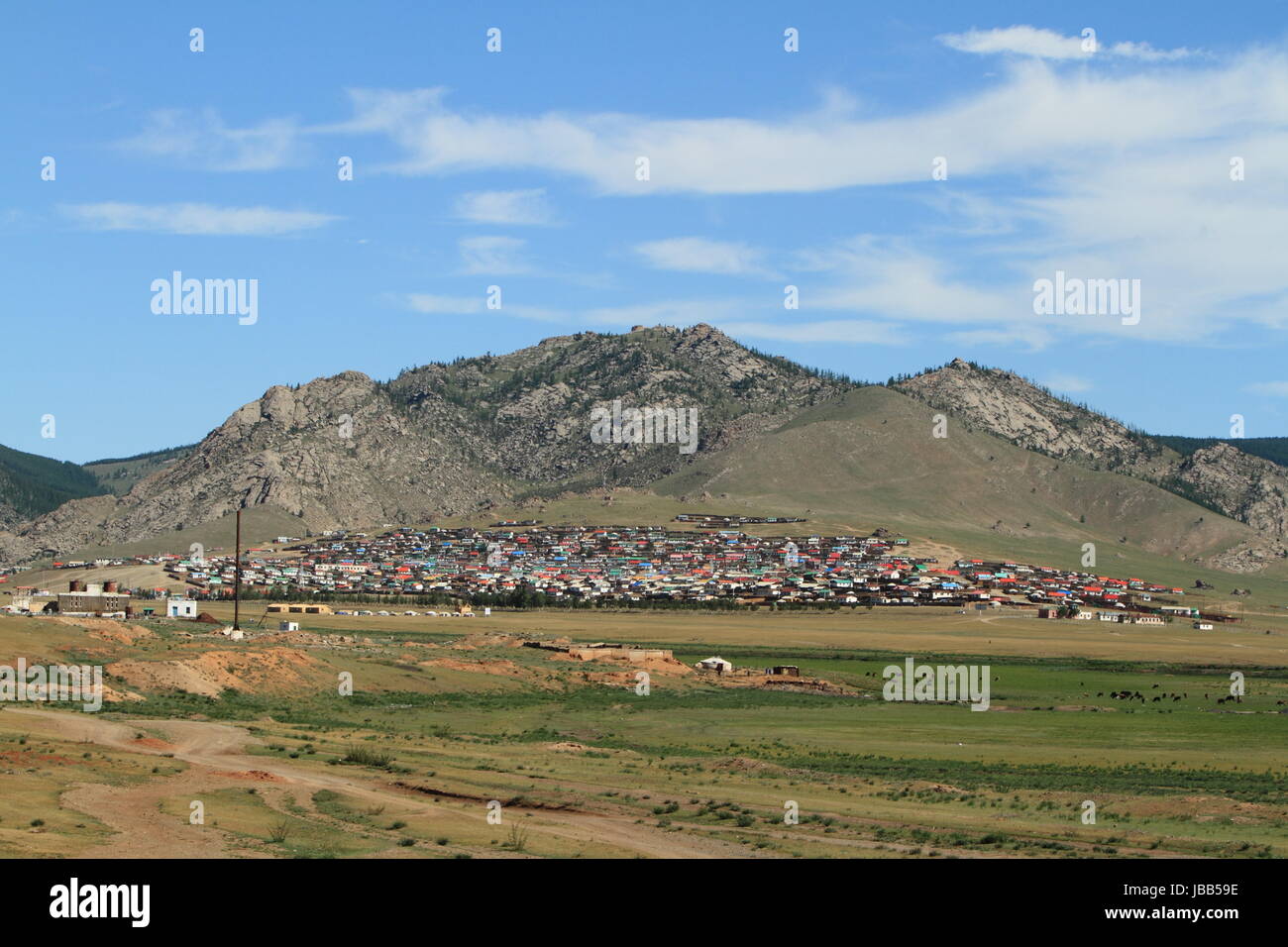Mongolia market asia city hi-res stock photography and images - Alamy