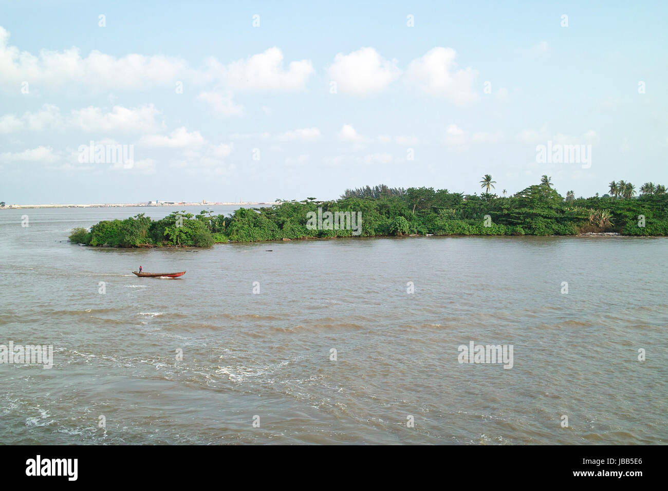 this is river niger in nigeria west africa Stock Photo - Alamy