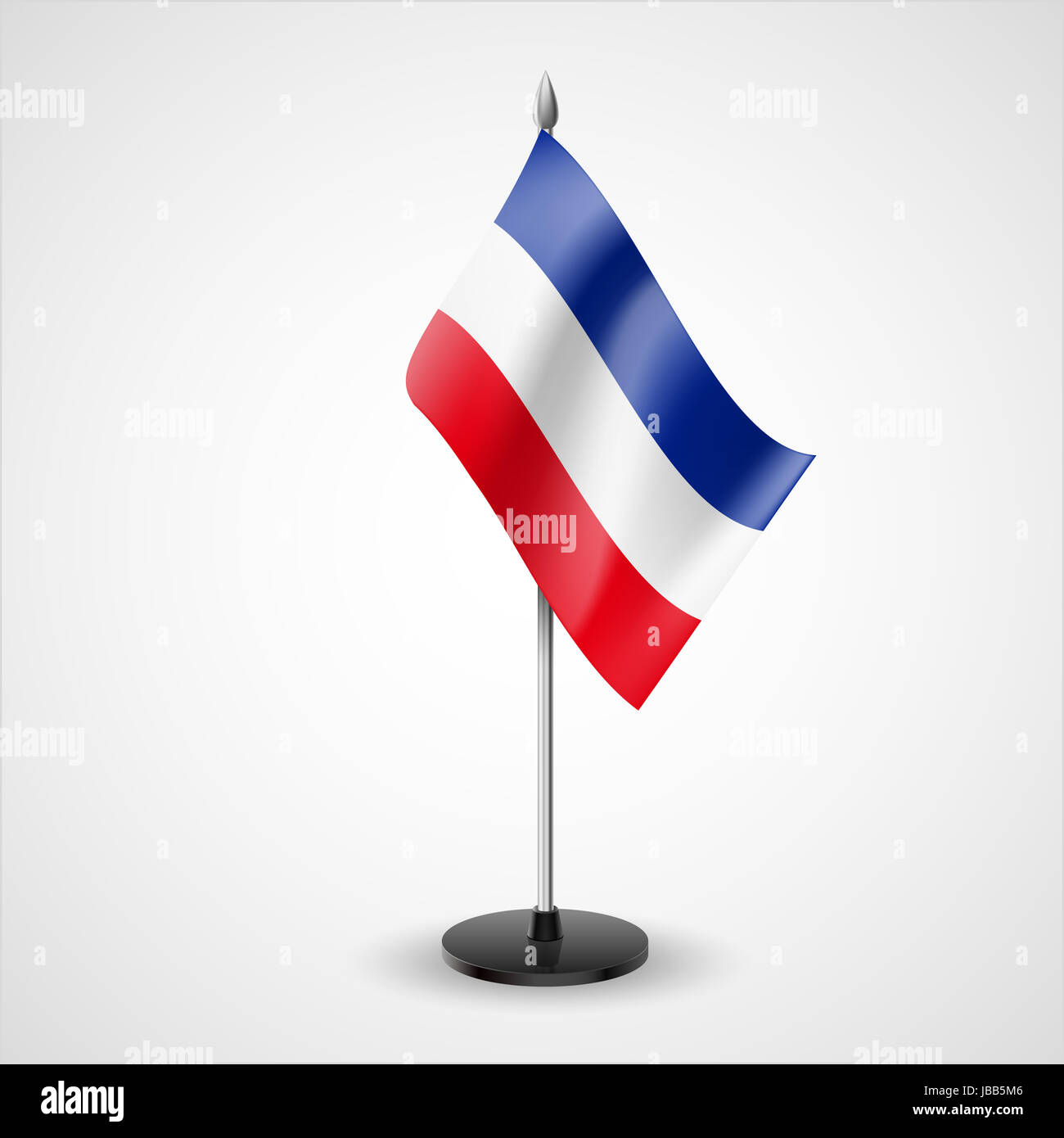 State table flag of Yugoslavia. National symbol Stock Photo - Alamy