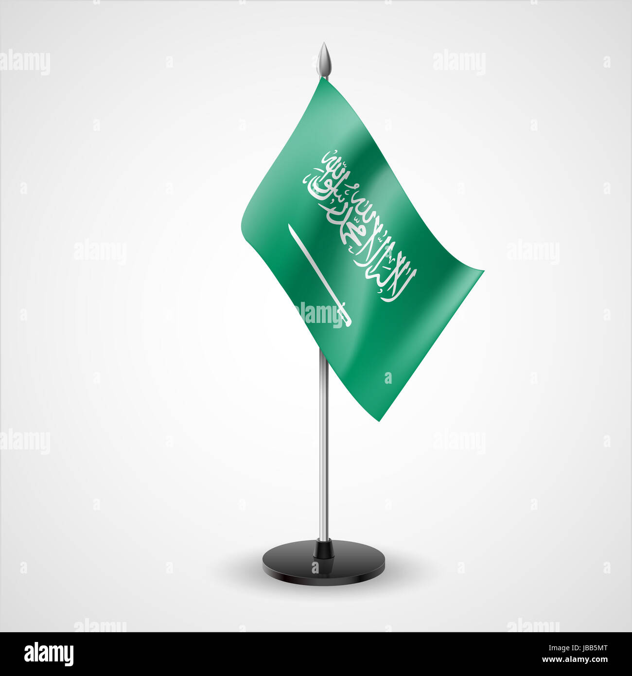 Saudi arabia flag presentation hi-res stock photography and images - Alamy