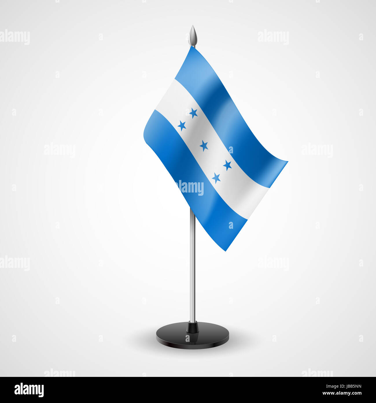 State table flag of Honduras. National symbol Stock Photo - Alamy