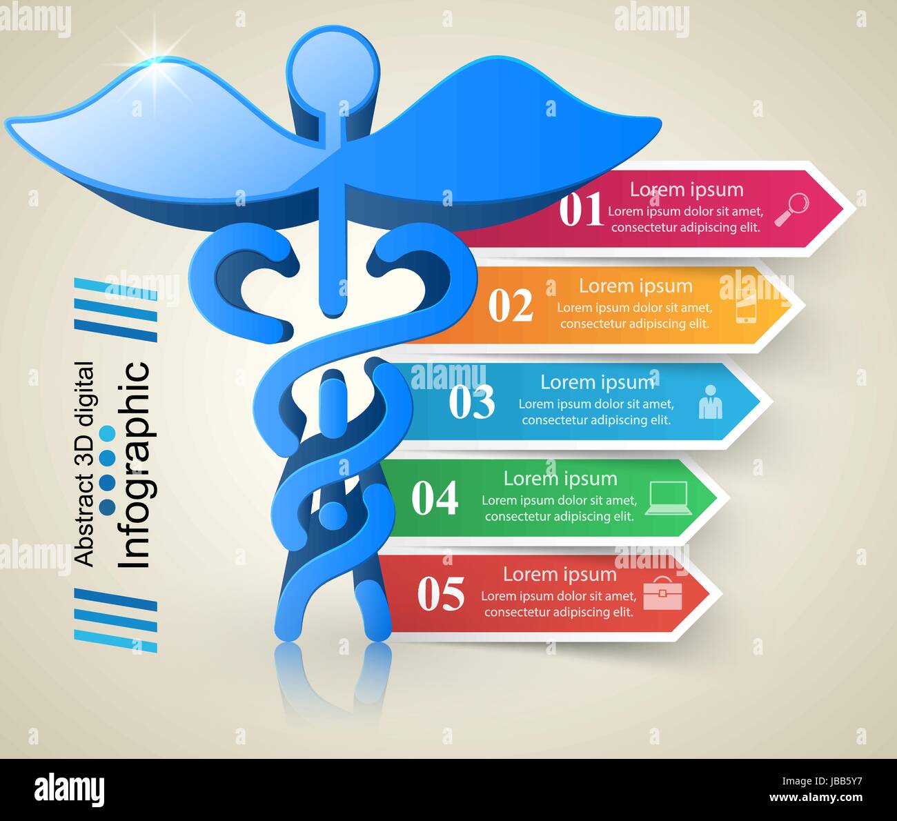 Health icon. 3D Medical infographic Stock Vector Image & Art - Alamy
