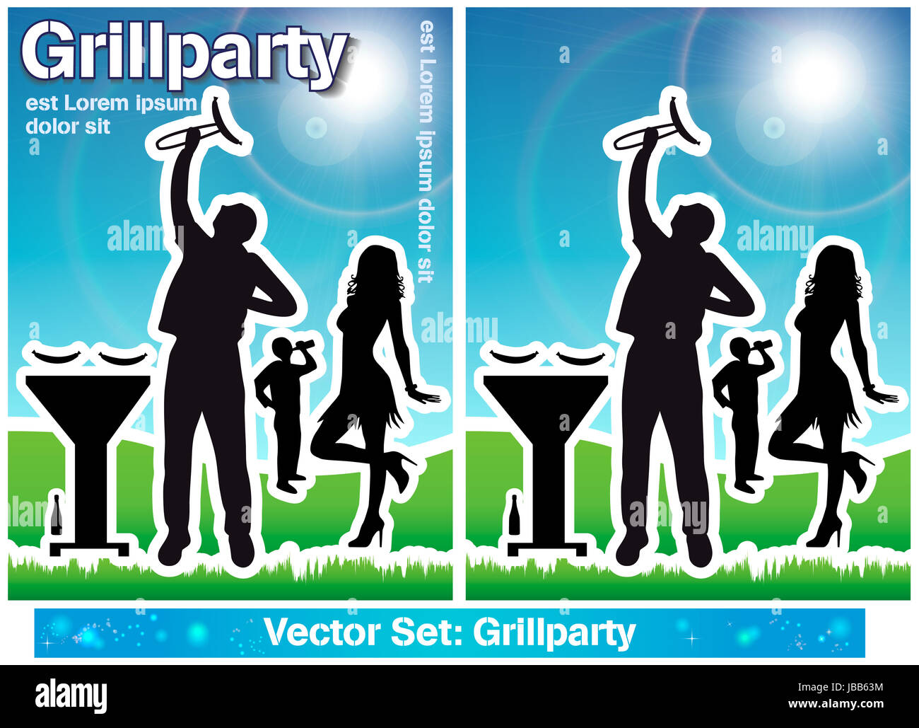 Feier flyer hi-res stock photography and images - Alamy