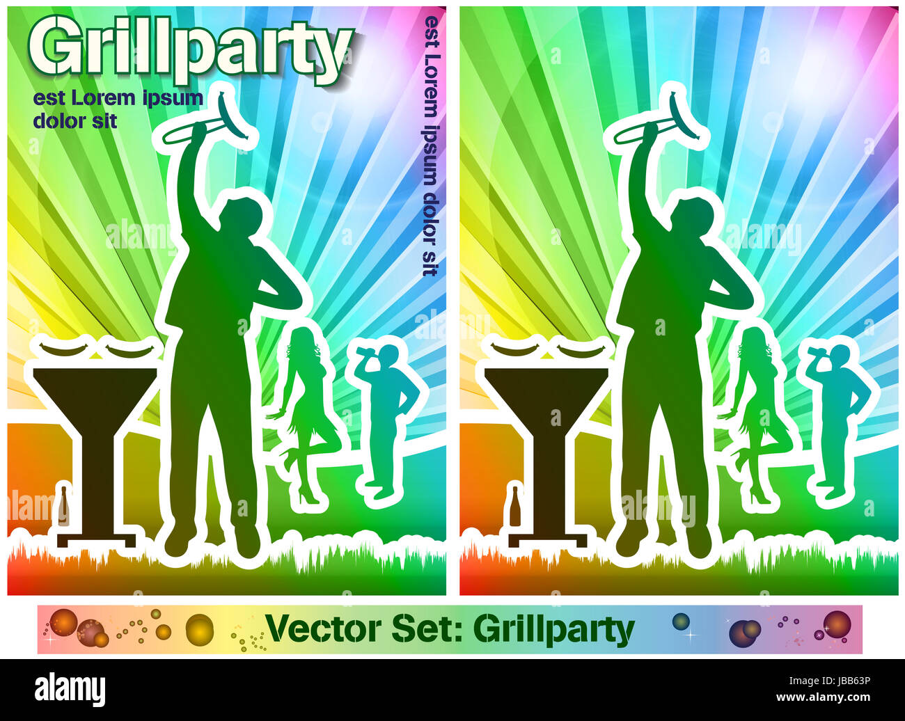 Sommerparty hintergrund hi-res stock photography and images - Alamy