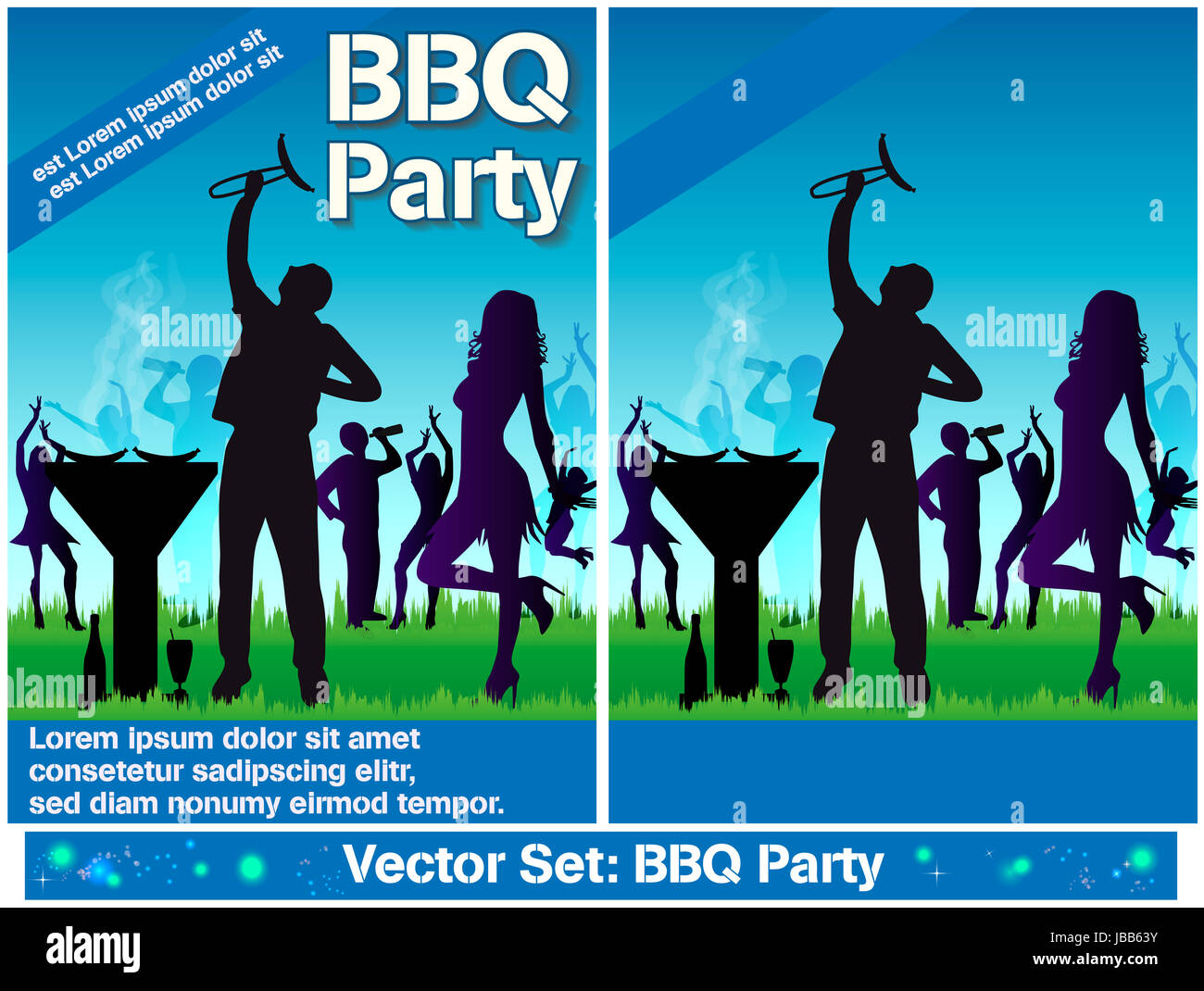 Sommerparty hintergrund hi-res stock photography and images - Alamy