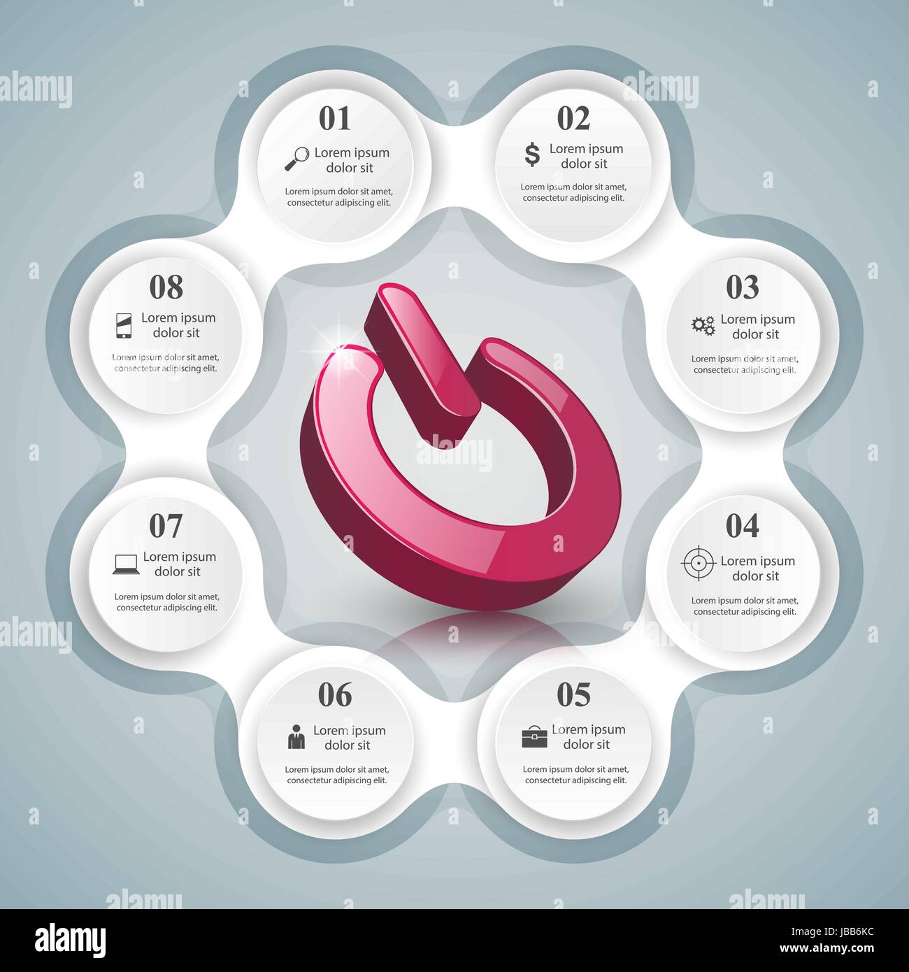 Switch icon. Abstract business infographic Stock Vector Image & Art - Alamy