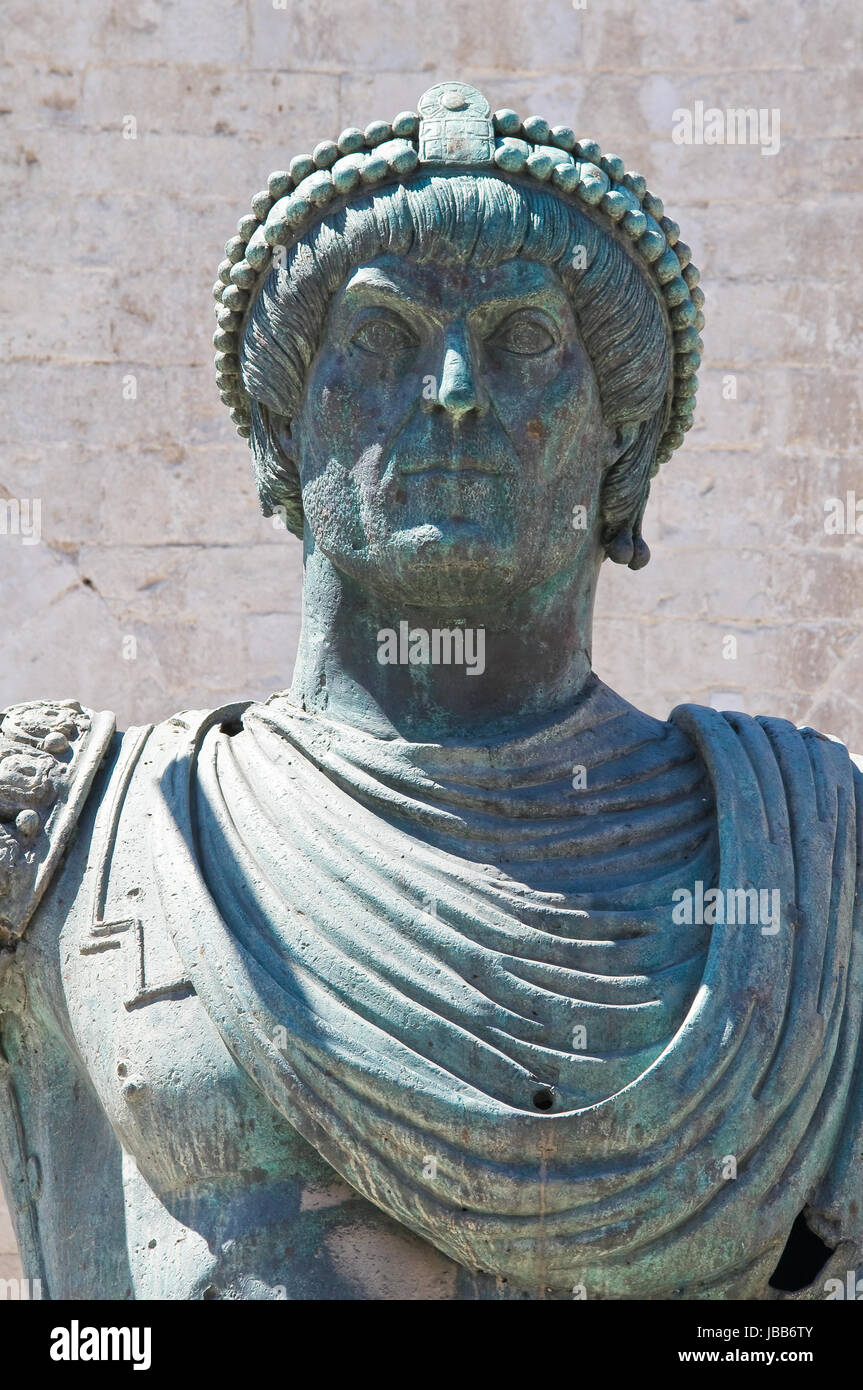 Colossus of Barletta. Puglia. Italy Stock Photo - Alamy