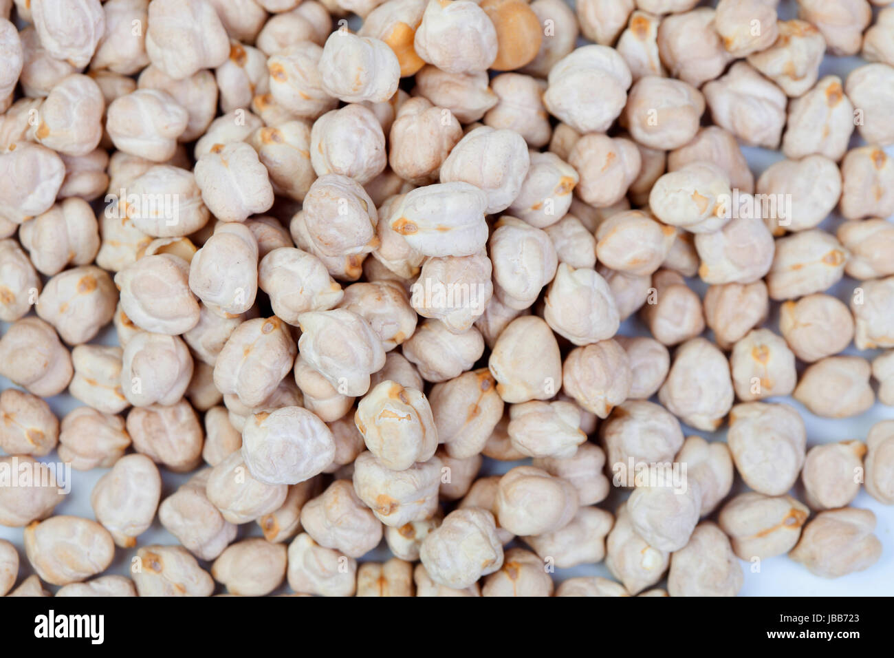Legumes a healthy meal. Many chickpeas close Stock Photo - Alamy