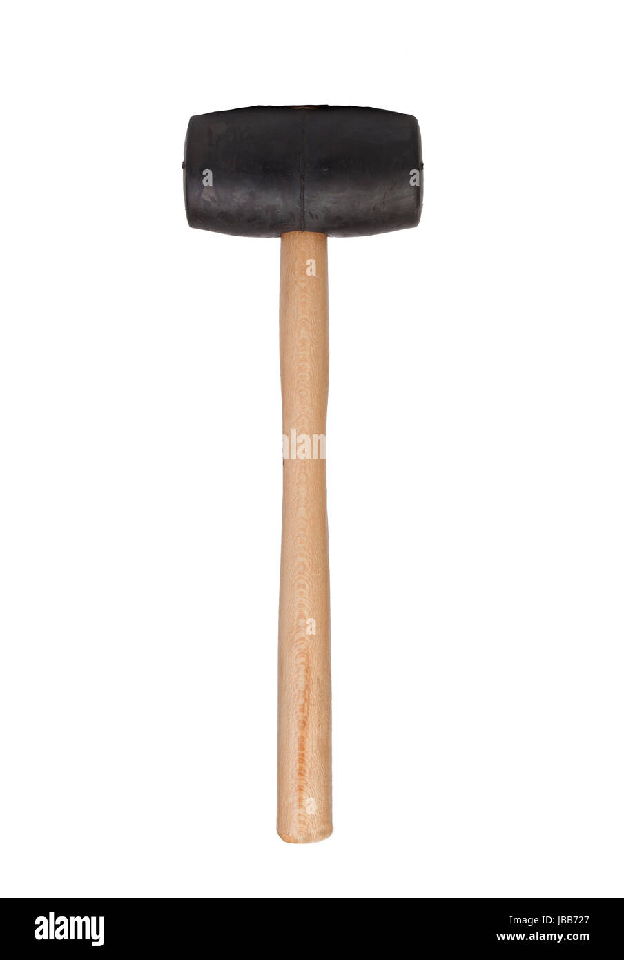 A mallet building tool isolated on white background Stock Photo - Alamy