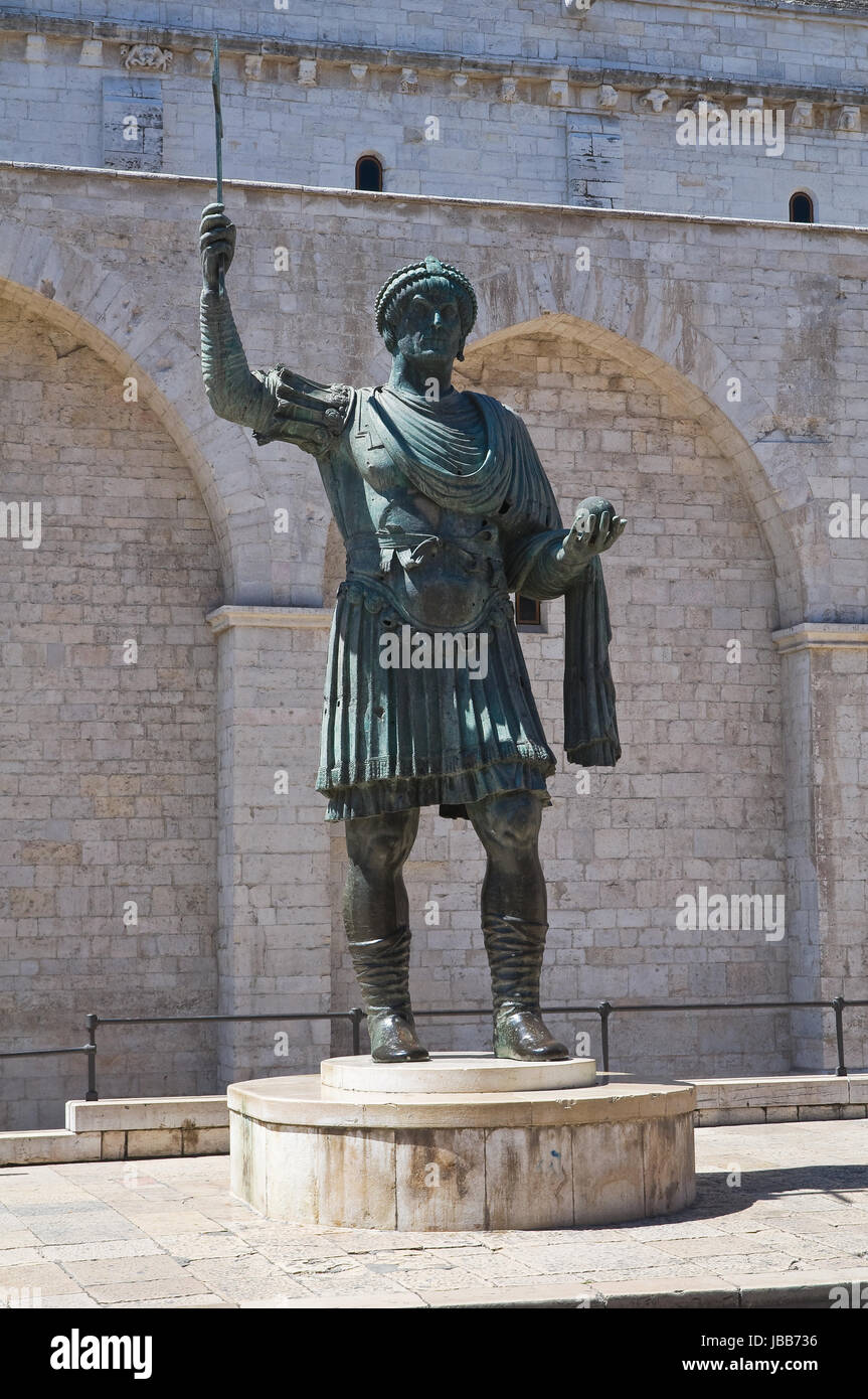 Colossus of Barletta. Puglia. Italy Stock Photo - Alamy