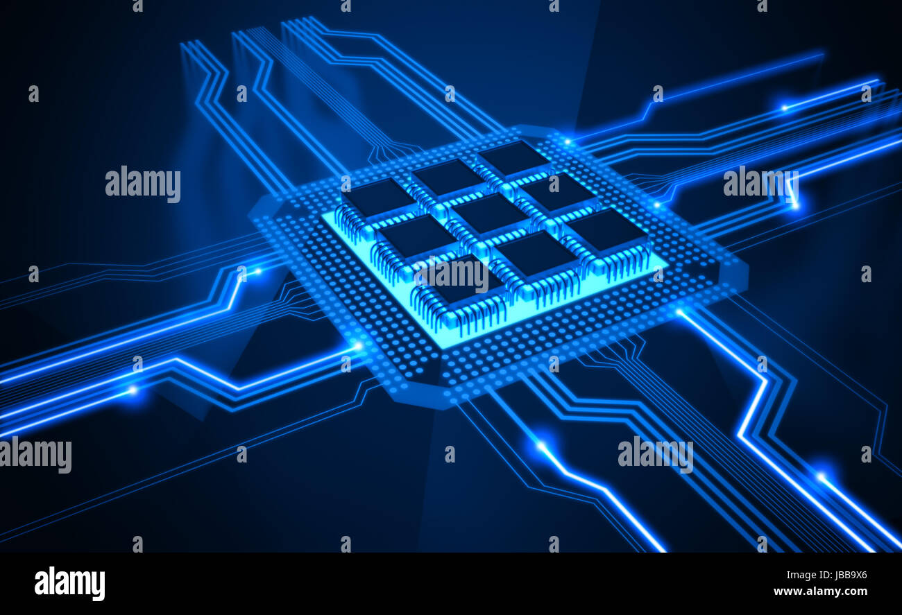 Central Processing Unit. A processor (microchip) interconnected ...