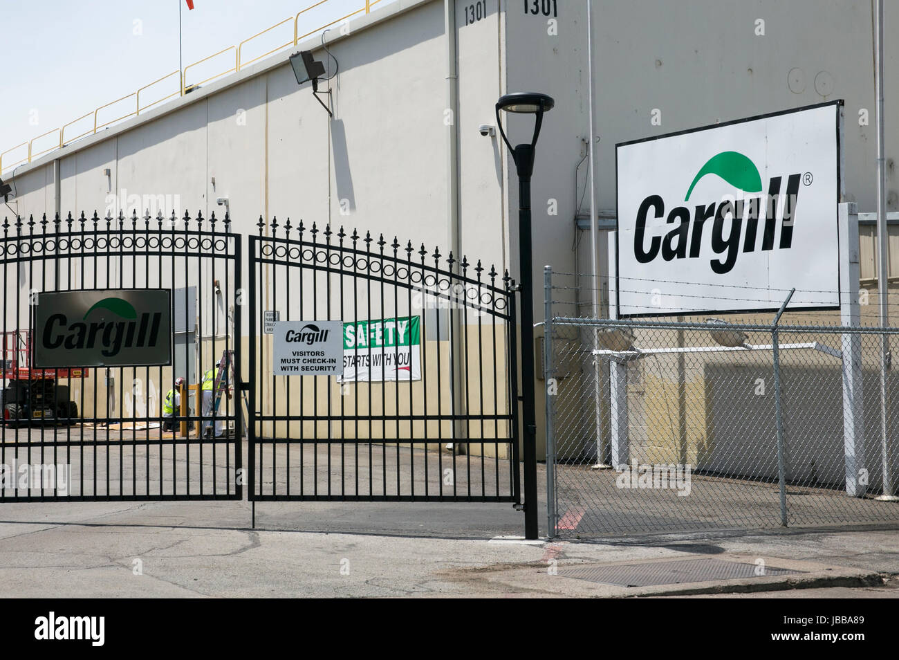 A logo sign outside of a facility occupied by Cargill, Inc., in Fort ...