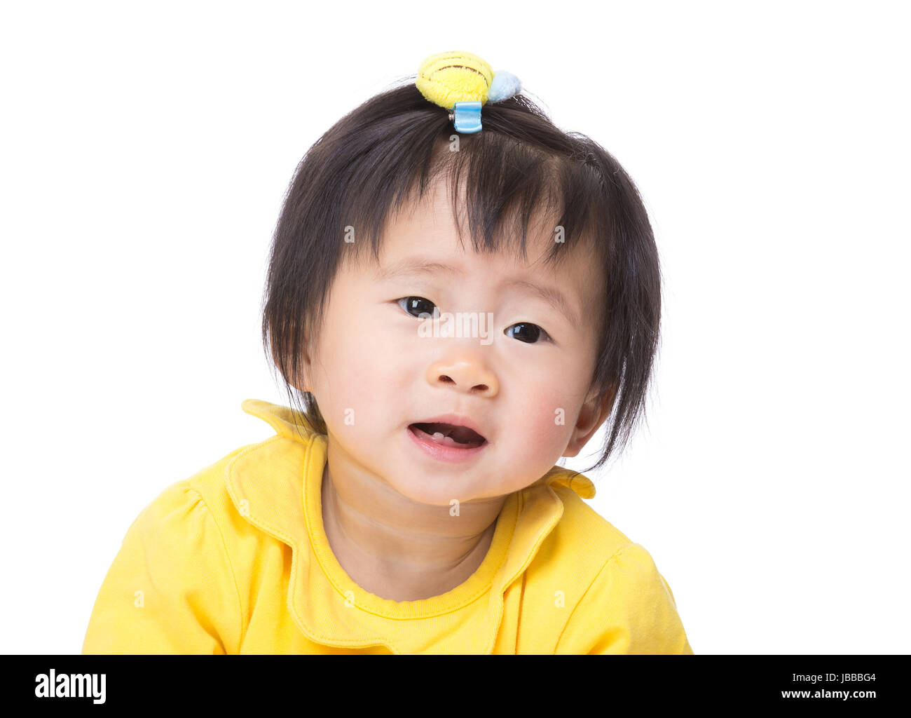 Asia baby girl isolated Stock Photo - Alamy