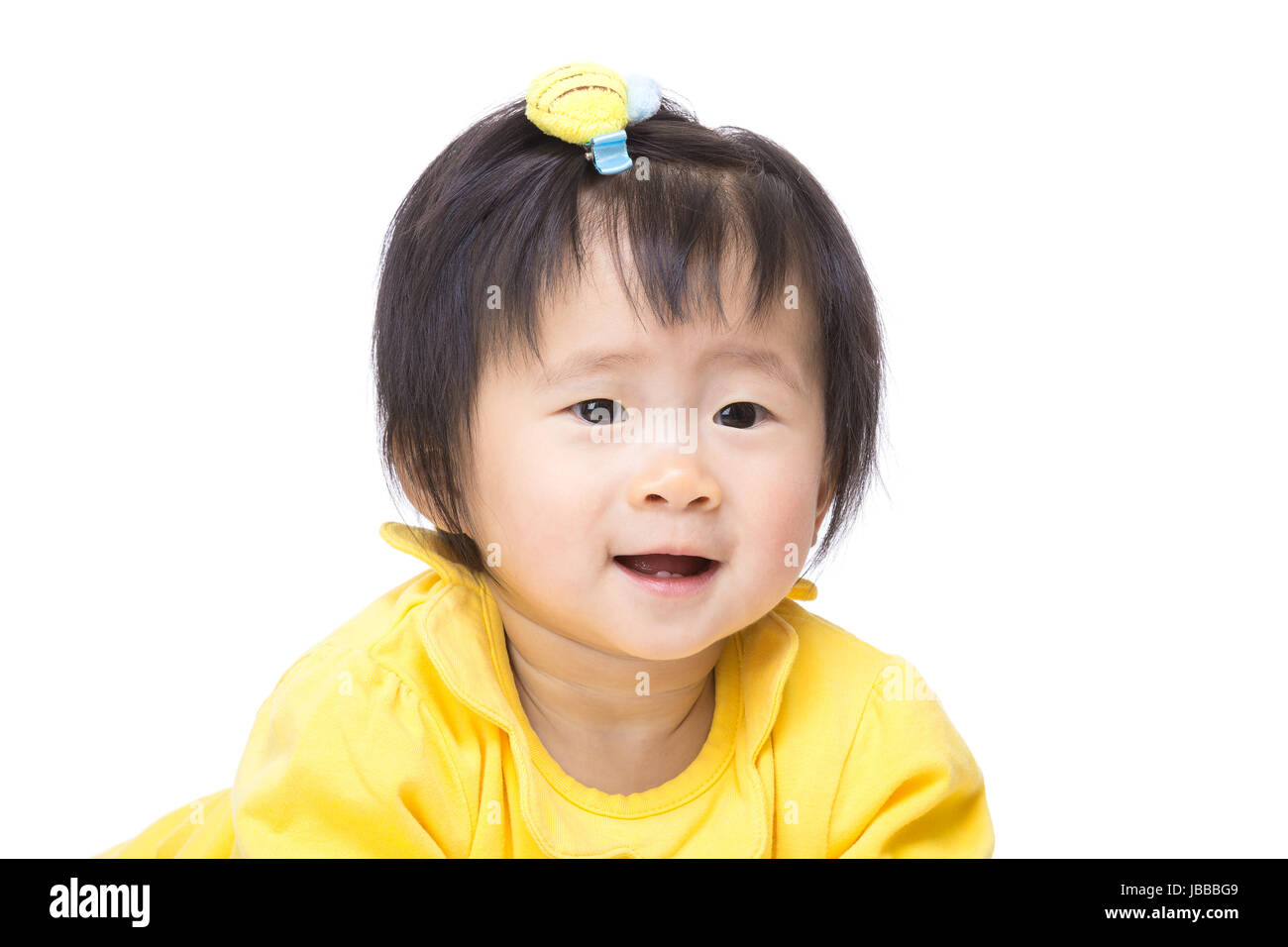 Smiling asian baby Stock Photo - Alamy