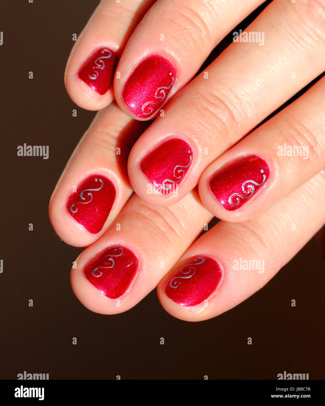 Decorated nails hi-res stock photography and images - Alamy