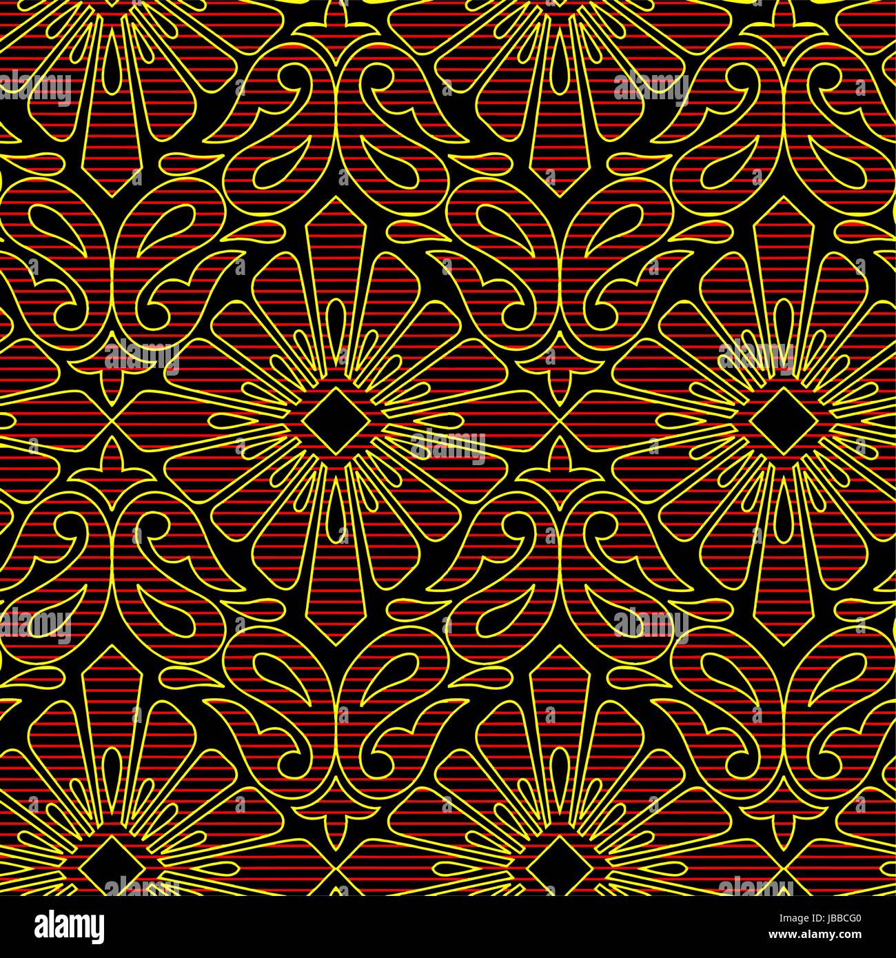 ornamental paisley border pattern Stock Vector Image & Art - Alamy