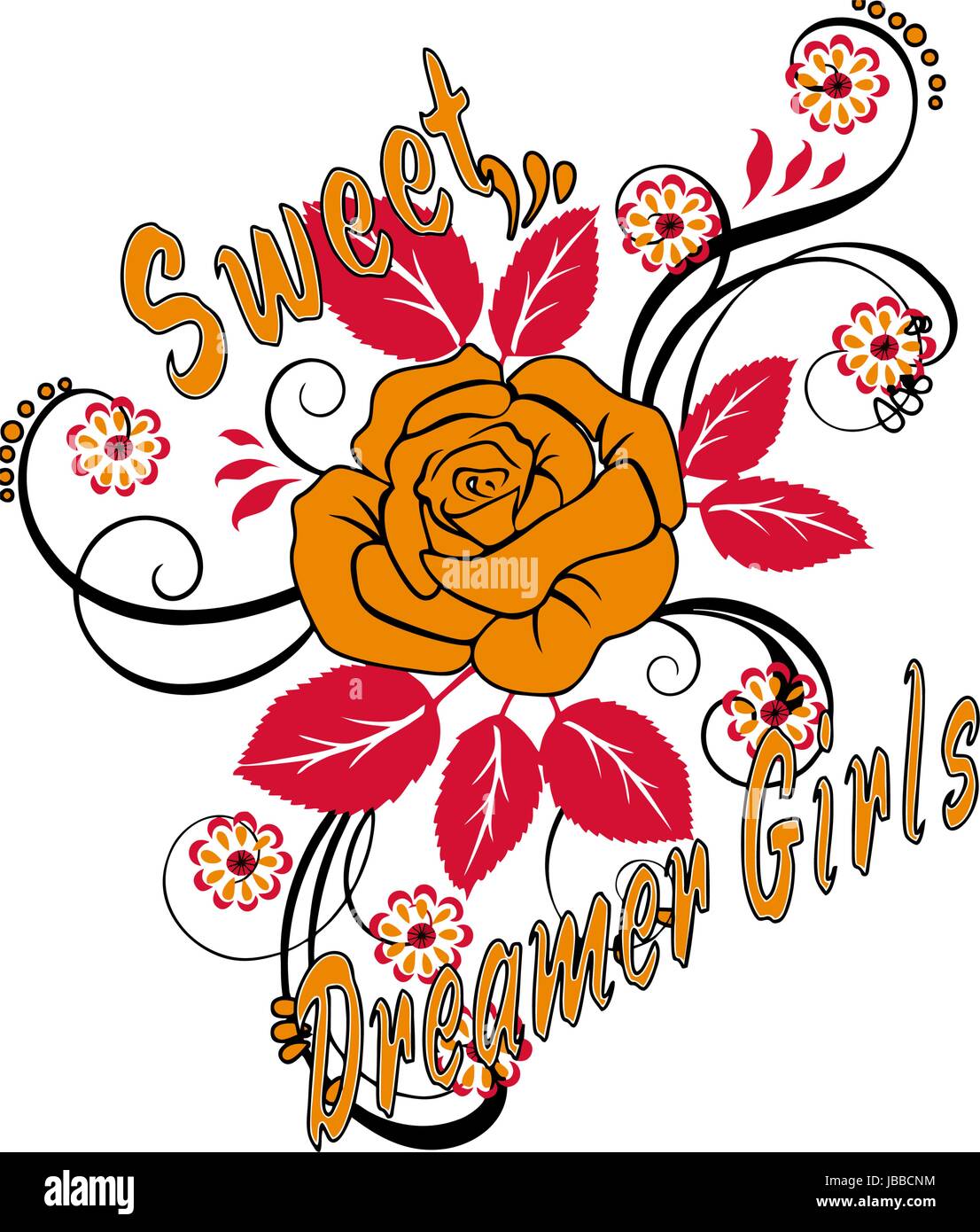 girls t-shirt designs Stock Vector Image & Art - Alamy