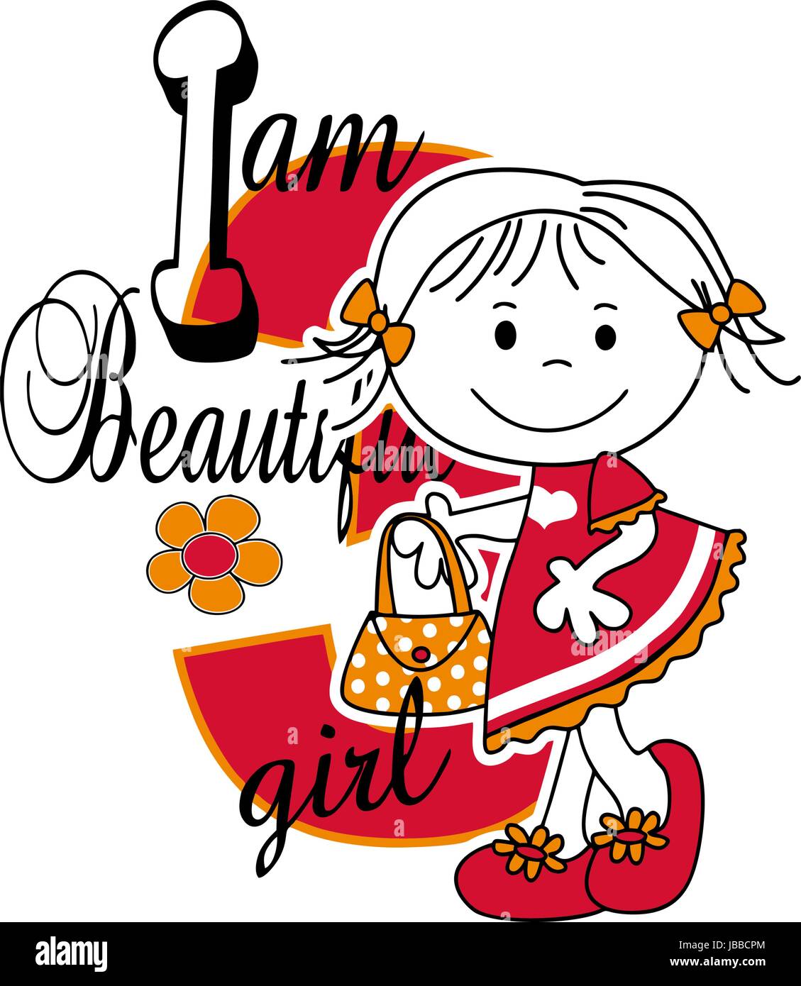 girls t-shirt designs Stock Vector Image & Art - Alamy