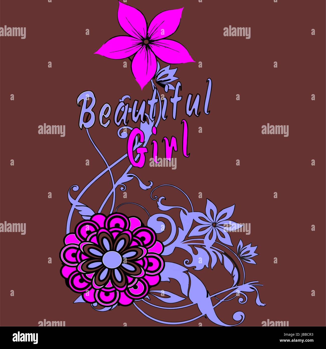 girls t-shirt designs Stock Vector Image & Art - Alamy