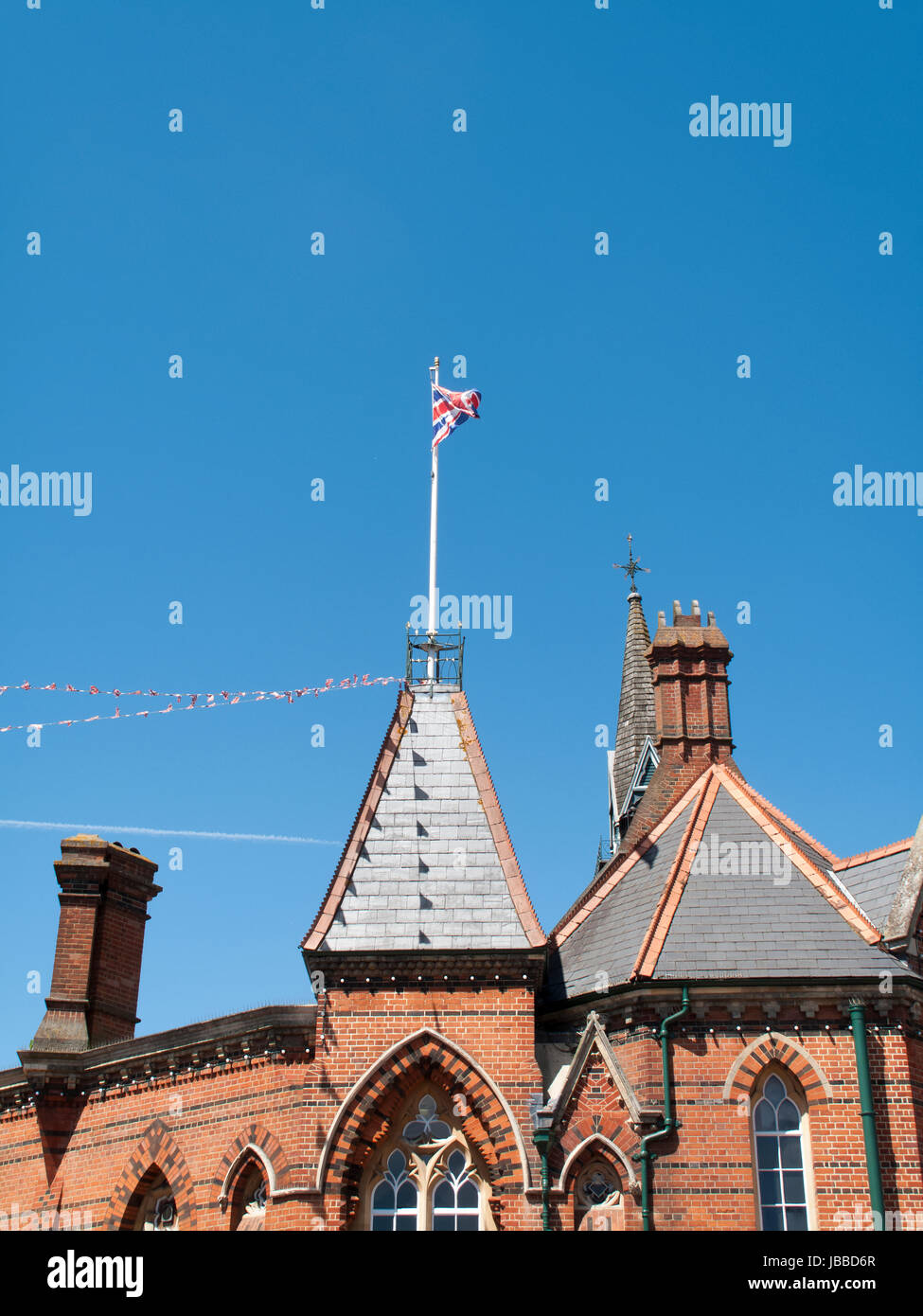 Wokingham Borough Council old Victorian town hall building ...
