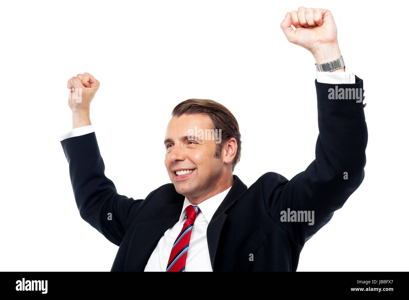 Picture of a great achiever. Businessman of the year Stock Photo - Alamy