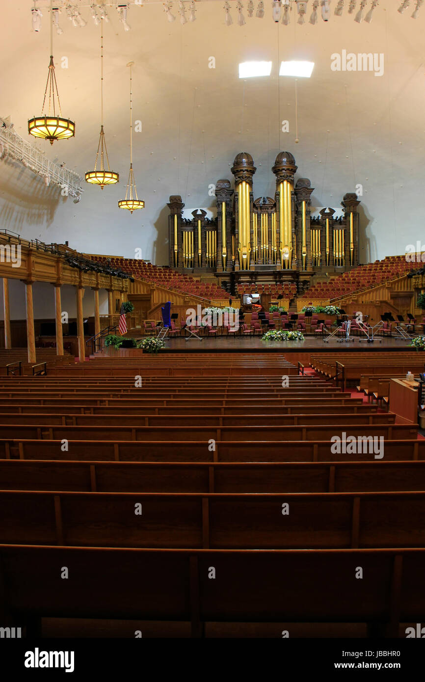 Tabernacle organ salt lake city hi-res stock photography and images - Alamy
