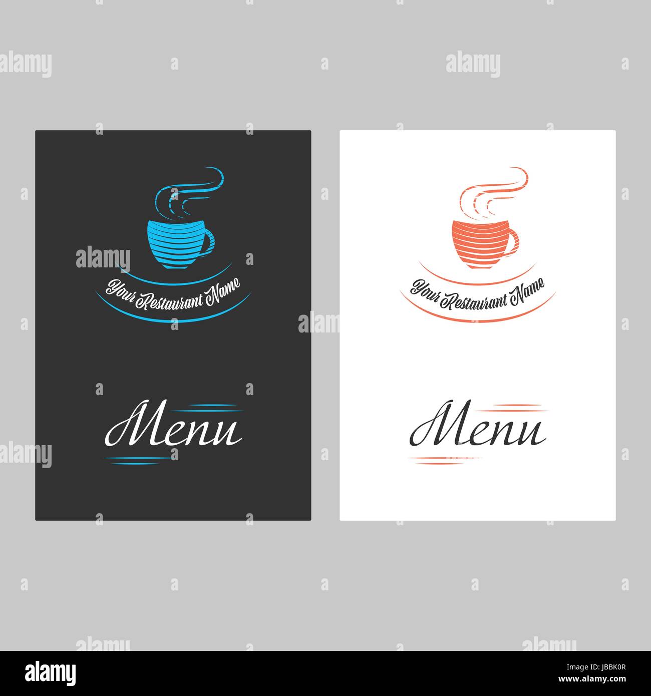 Menu cover page hi-res stock photography and images - Alamy