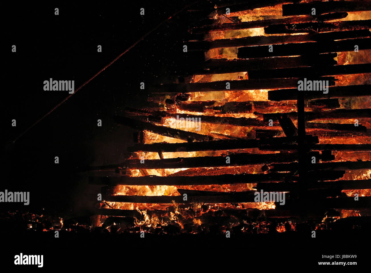 the large fire Stock Photo - Alamy