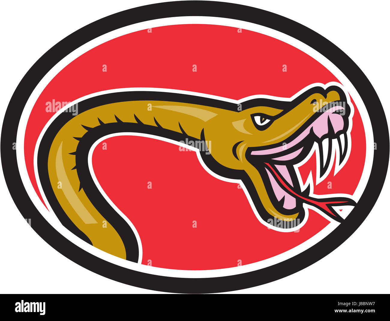 Snake baring fang hi-res stock photography and images - Alamy