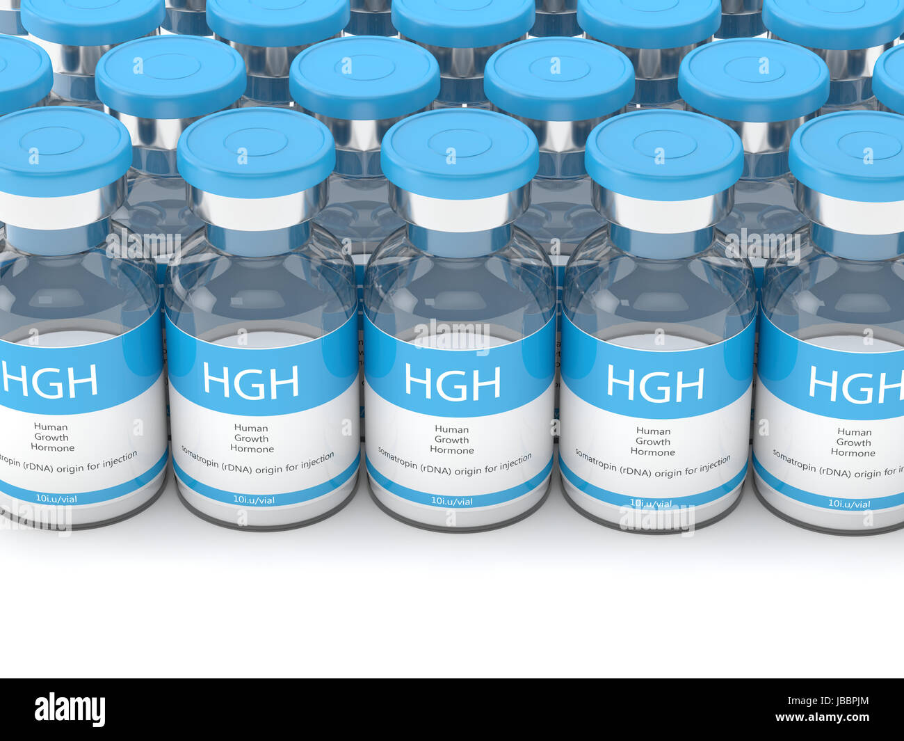 Human growth hormone vials hi-res stock photography and images - Alamy