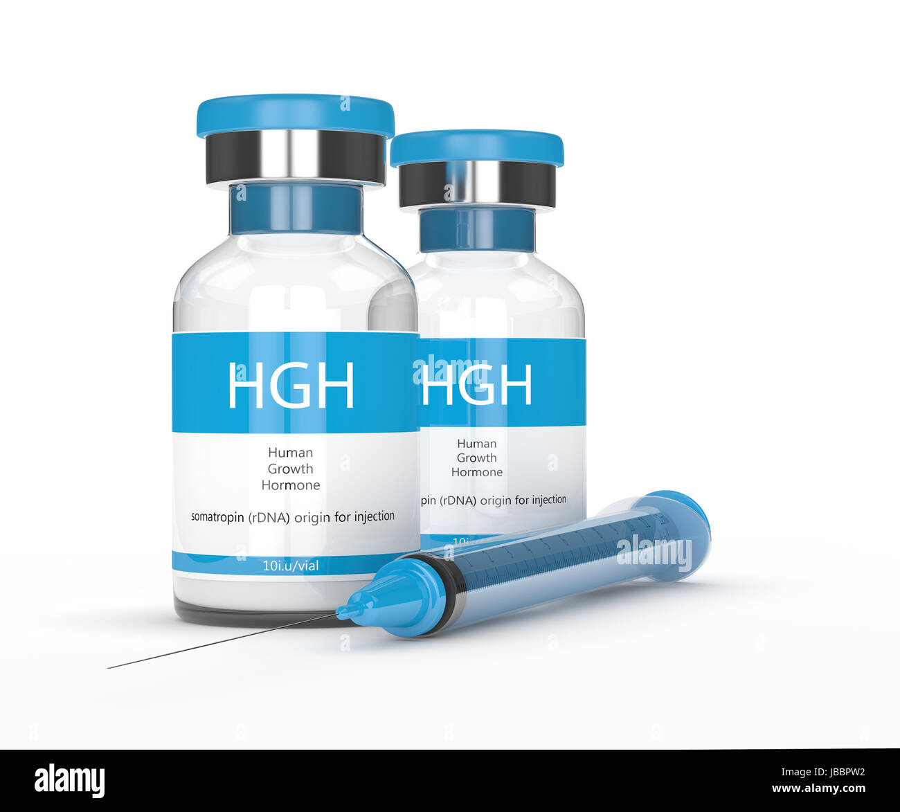 Human growth hormone vials hi-res stock photography and images - Alamy