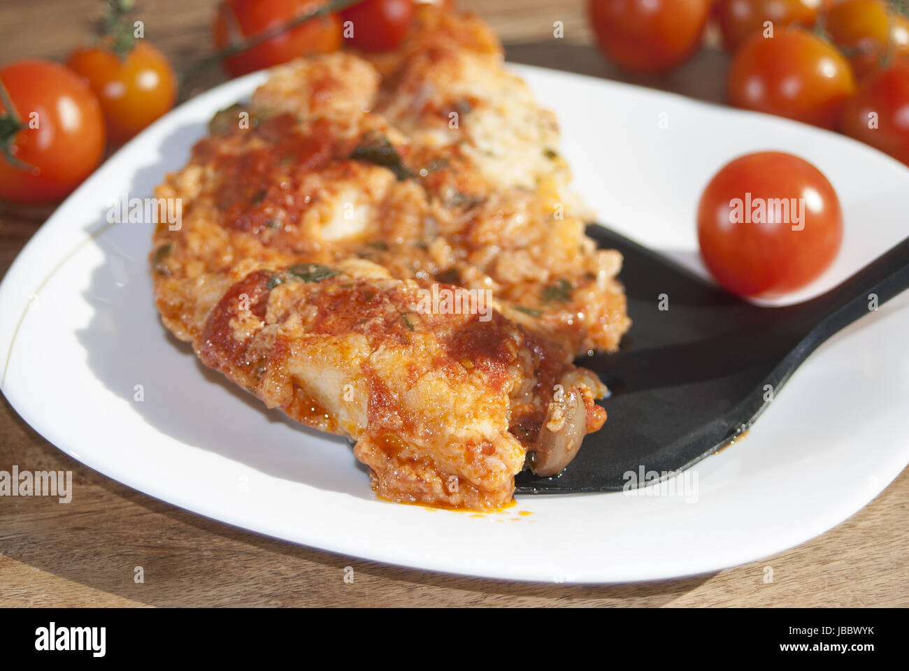 a traditional italian recipe: fillet of cod alla catanese a sicilian ...