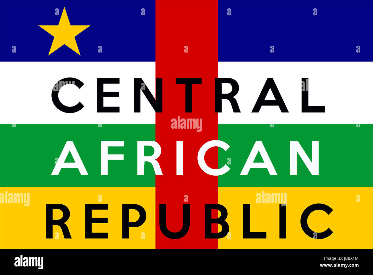 very big size illustration country flag of central african republic ...