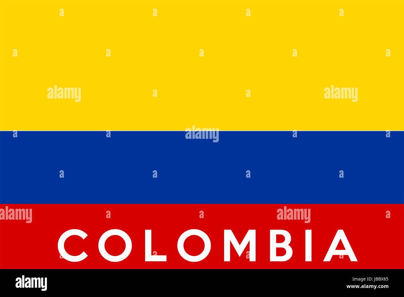 very big size illustration country flag of colombia Stock Photo - Alamy