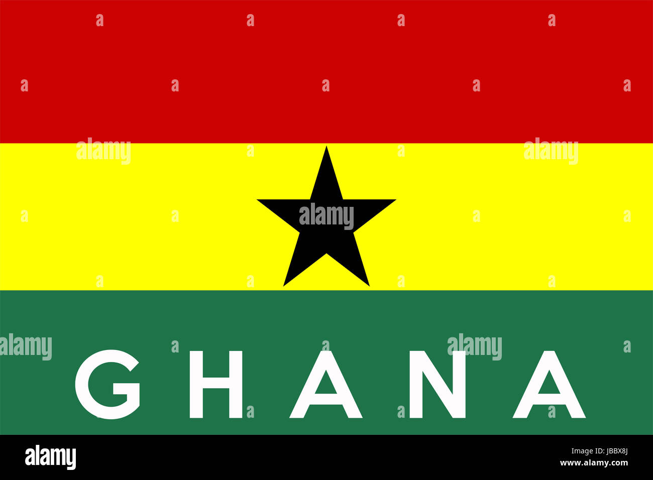 very big size illustration country flag of ghana Stock Photo - Alamy