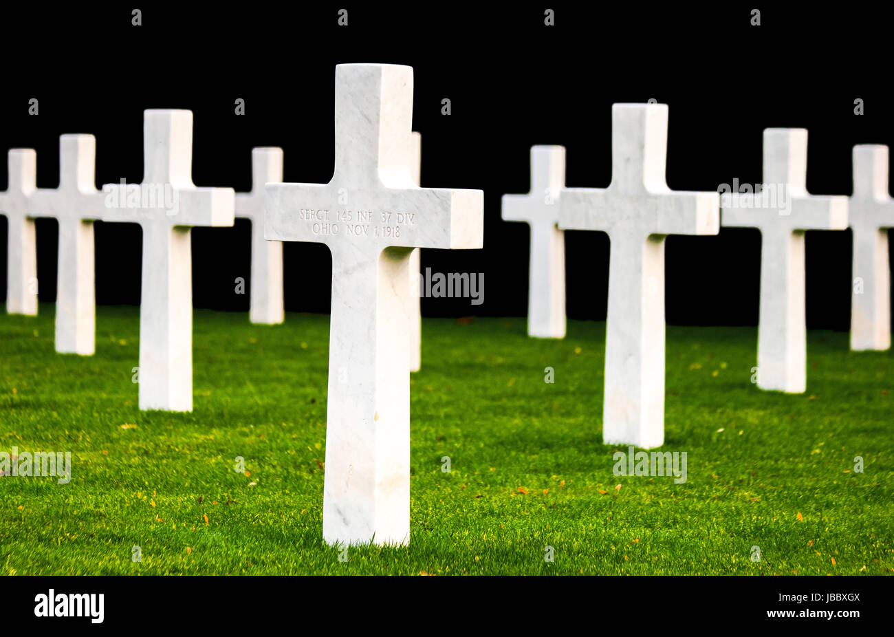 Flanders field American cemetery in Waregem Belgium Stock Photo - Alamy