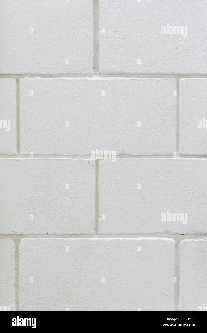 Square white brick wall background Stock Photo - Alamy