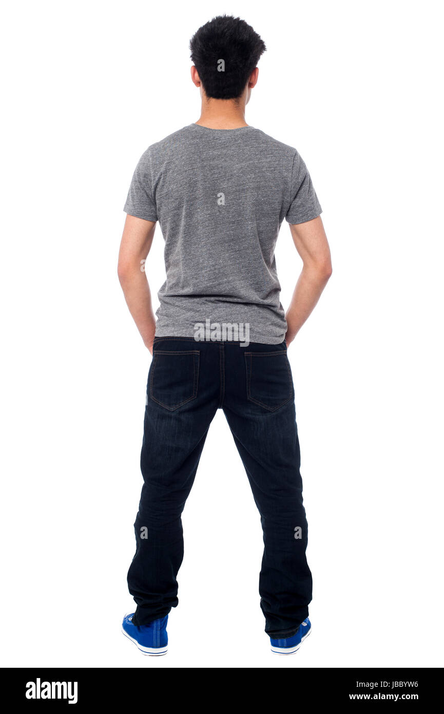 Man Facing Away From Camera