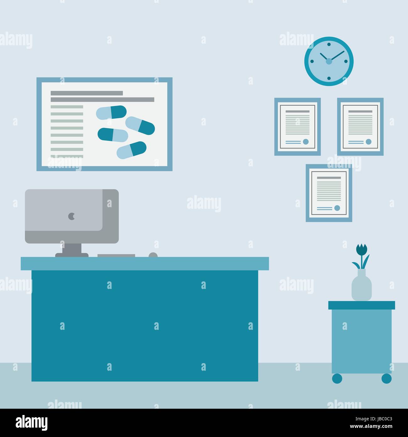 Medical clinic health care Stock Vector Images - Alamy